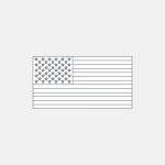 A4 coloring PDF States flag package - Country flags