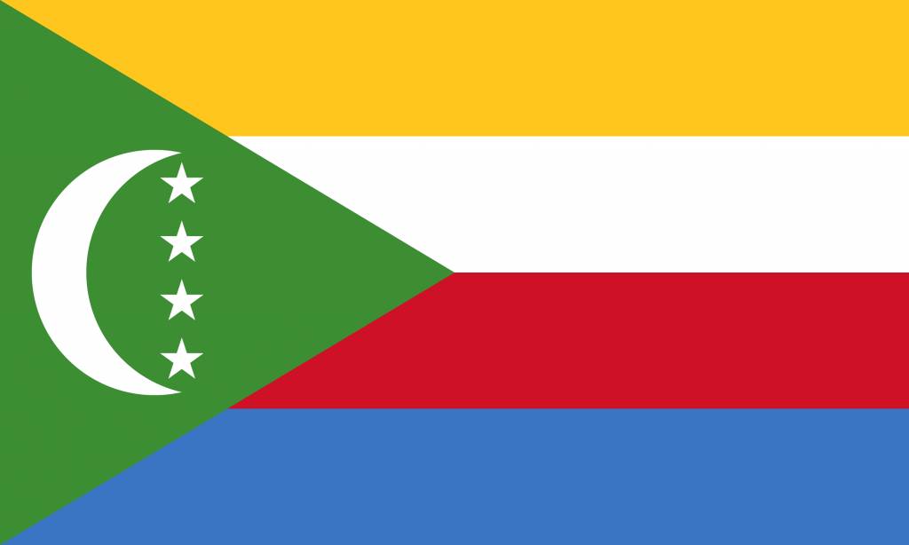 Image du drapeau des Comores - Country flags