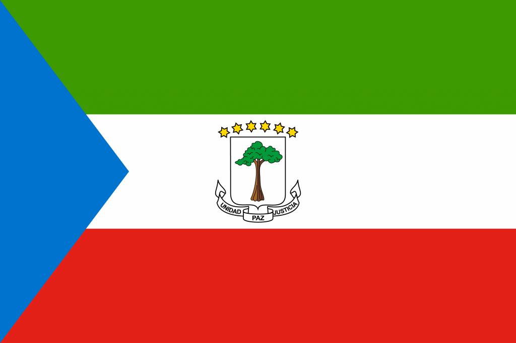 Equatorial Guinea flag icon - Country flags