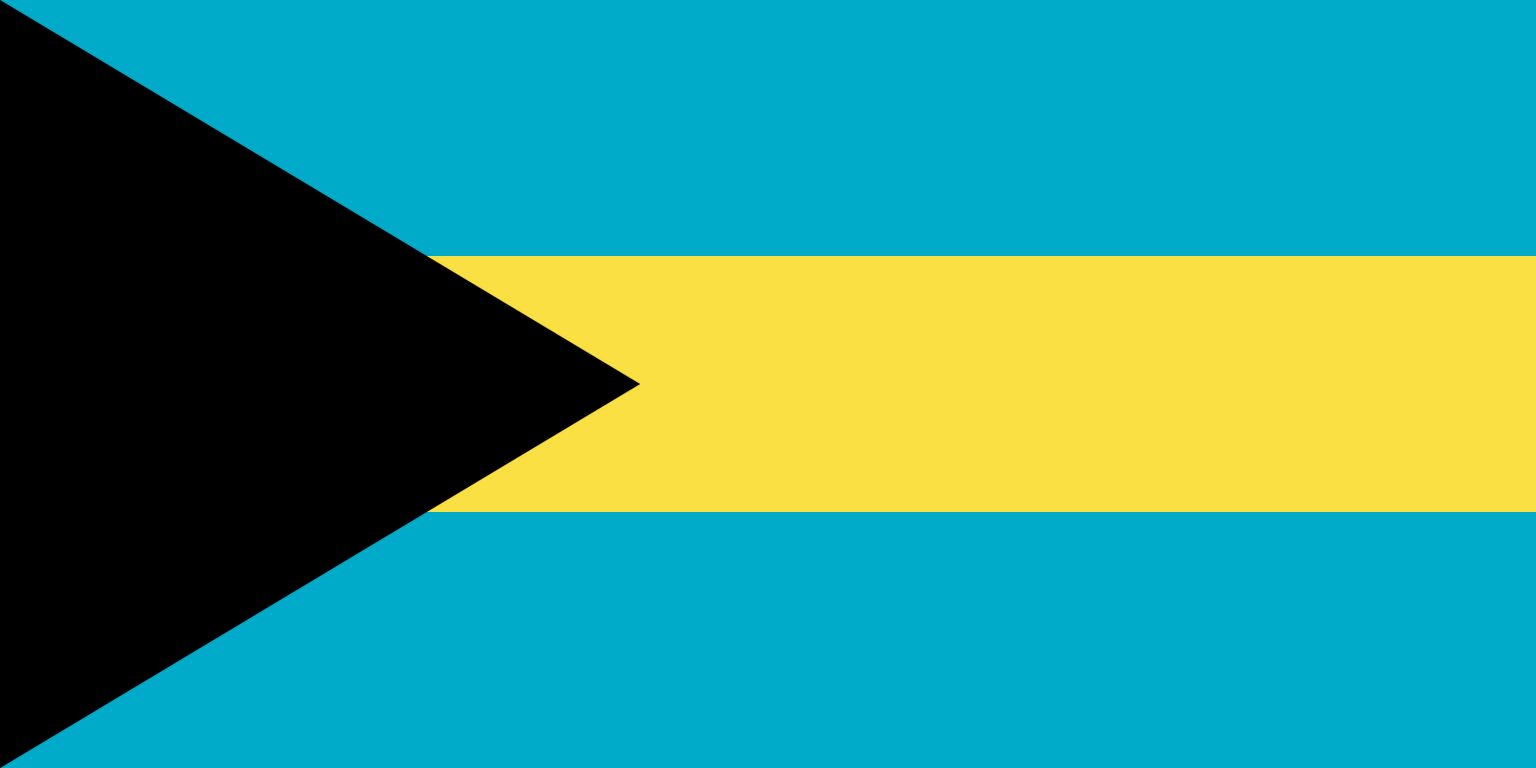 Flag of the Bahamas image and meaning Bahamian flag - Country flags