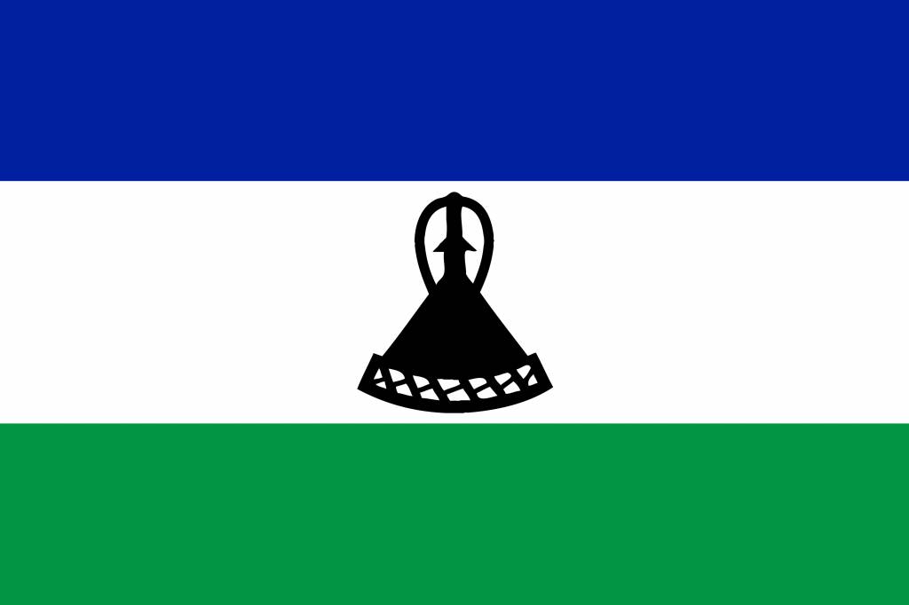 Lesotho flag image - Country flags
