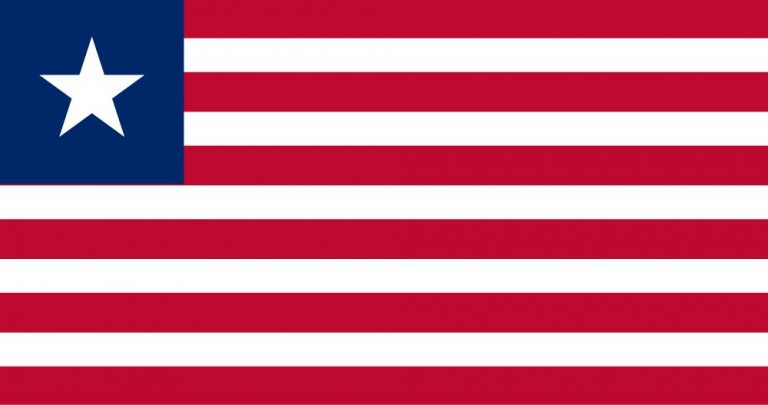 Flag of Liberia image and meaning Liberian flag - Country flags