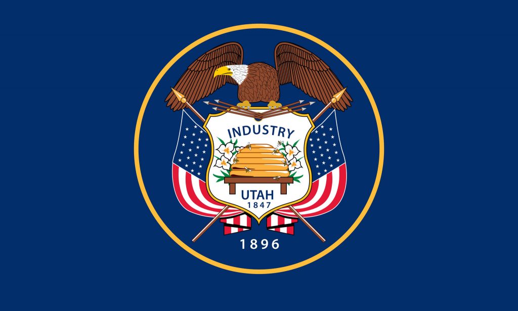 Flag of Utah image and meaning Utah flag - Country flags