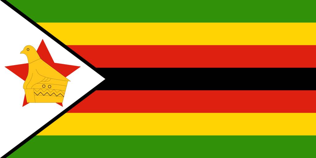 Zimbabwe flag icon - Country flags